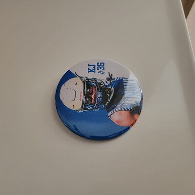 Sports Team Button, Personalized Pins for School Teams, Team Mom Dad ...