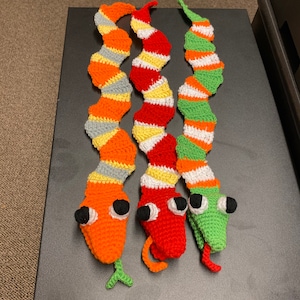 Snake Bookmark Crochet Pattern Amigurumi PDF Pattern - Etsy