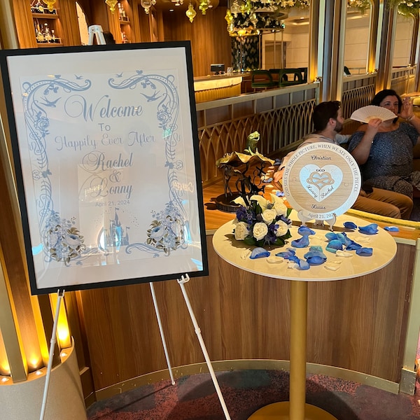 Digital Princess Wedding Seating Chart Printable Wedding Seating Chart ...