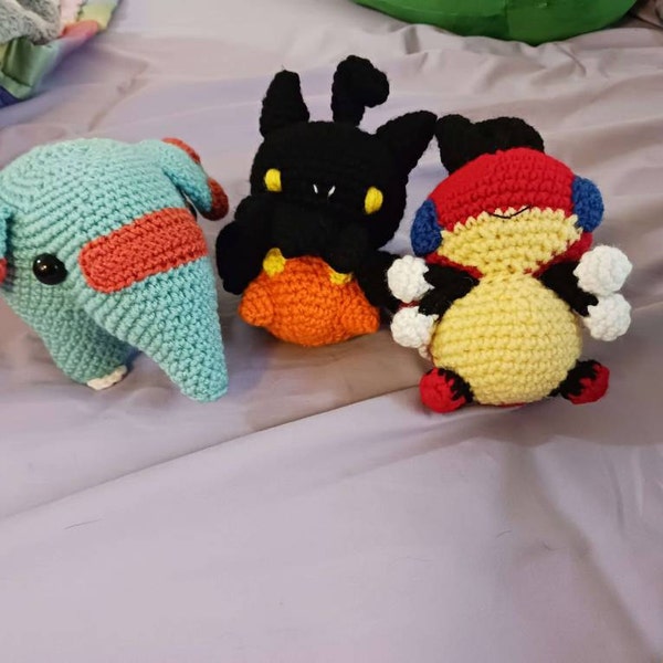 Crochet Ledian Inspired Chibi Pokemon - Etsy