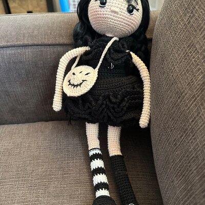 Crochet M3GAN Doll Stuffed Megan Doll Handmade Megan Doll - Etsy