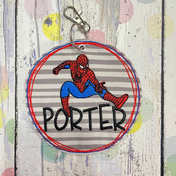 Embroidery Design Spiderman Superhero Pes Hus Jef 5 Sizes - Etsy