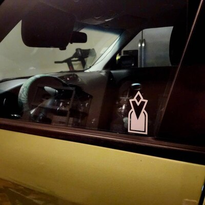Skyrim Waypoint Quest Marker Video Game Decal Perfect for Jeep, Car ...