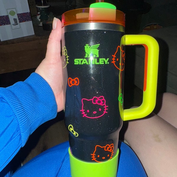 Authentic Stanley Neon Hello Kitty (30 or 40oz) Made to Order - Etsy