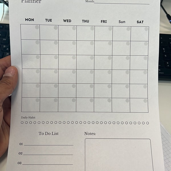Printable Weekly Planner Bee and Honeycomb Theme - 7 Days Planner for ...