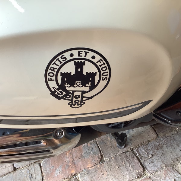 Clan Decals - Maceachern, Carmichael, Mackintosh, Macnaughton, Chisholm ...