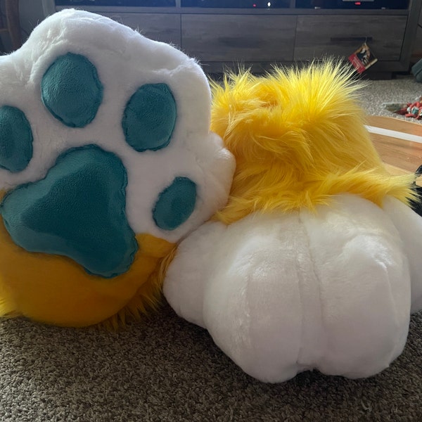 Plantigrade Stompy Fursuit Feetpaw Indoor and Outdoor Pattern PDF ...