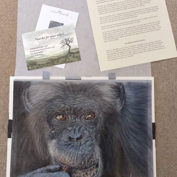 Hare Stare. Watercolour Painting of a Brown Hare - Etsy