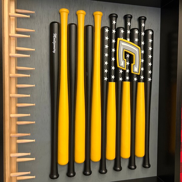 Texas Custom Baseball Bat Flag - Etsy
