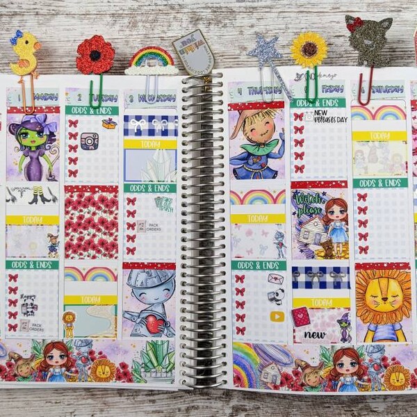 Tilly Hand Drawn Character Planner Sticker - Winter Hat - Cold - Snow ...