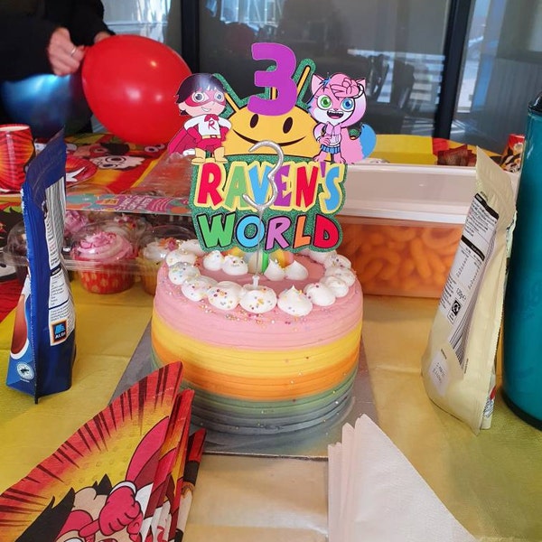 Cake Topper Ryan's World 3d Cake Topper With Ryans World Characters ...