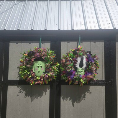 Ghost Trick or Treater Wreath Attachment Tutorial, Halloween Wreath ...