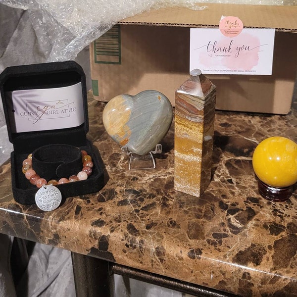 LARGE VOLCANO AGATE Tower / Uv Reactive / Crystals / Chakra Stones ...