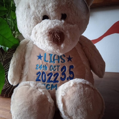 Personalised Teddy Bear Personalized Stuffed Animal Teddies Birthday ...