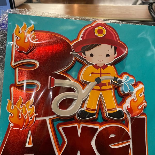 Rocker Birthday Cake Topper, Personalized Guitar Cake Topper, Guitar ...