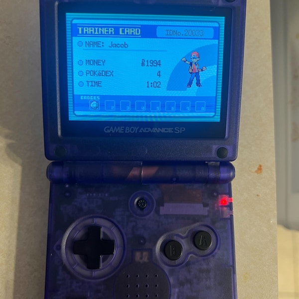 Modded Gengar Gameboy Advanced SP Console GBA IPS Display - Etsy