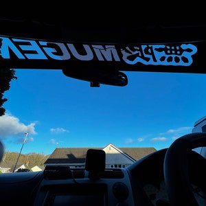 UWU Transparent Window and Jdm Car Sticker - Etsy