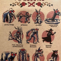 Famous Cryptids of Ontario 8 X 10 Print - Etsy Canada