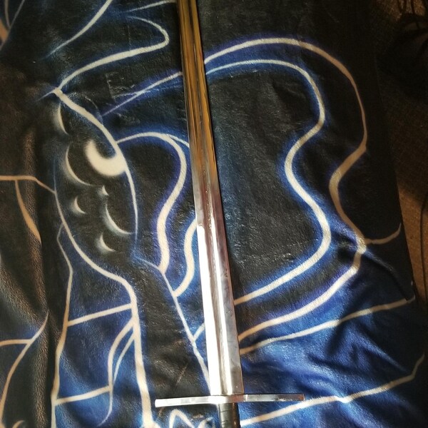 HEMA CARBONSTEEL SWORD Blunt Edge Training Practice Single Handed Sword ...