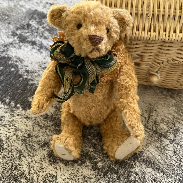 Jasper PDF Pattern 7" Teddy Bear Including Knitted Vest Instructions ...