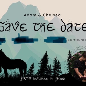 Gothic Crow and Rose Wedding Invitation Set to Download and Print ...