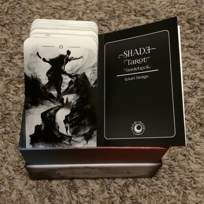 Shade Tarot Deck by Lunart Design, Tarot Deck With Guidebook ...