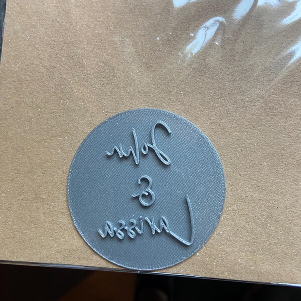 Nana Embosser Stamp - Personalized Icing Stamp - Cupcakes - Birthday ...