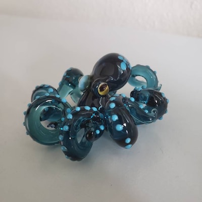 Art Glass Octopus Glass Octopus Octopus Art octopus Decor - Etsy