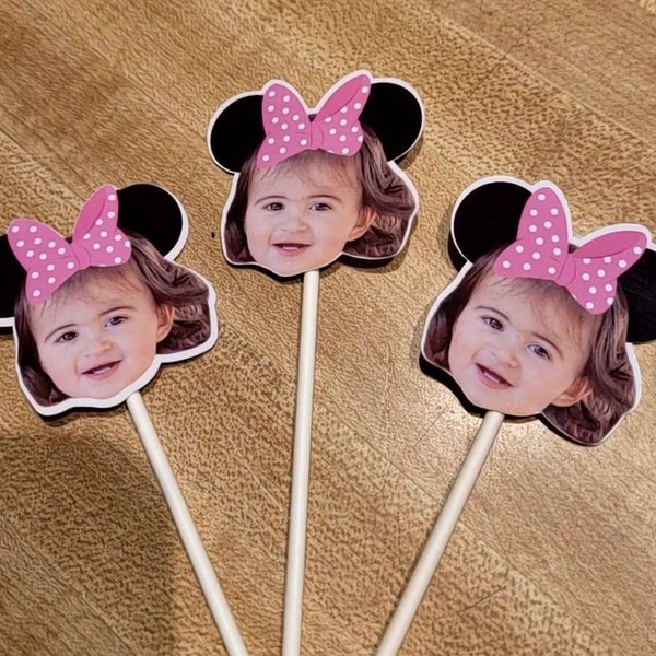 Personalized Photo Banner, Face Banner, Photo Birthday Banner, Photo ...