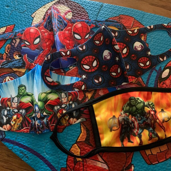 Age 3-8 Elsa Frozen Filter Included 3 Layer Adjustable Cotton Mask ...