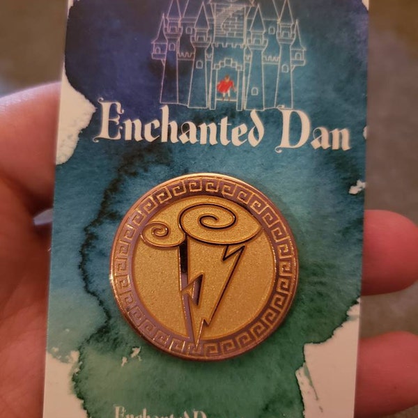 Symbol of the Gods Inspired Hard Enamel Pin - Etsy