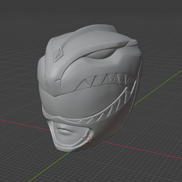 3D Printed Power Rangers Thunder Megazord Prop Head - Etsy