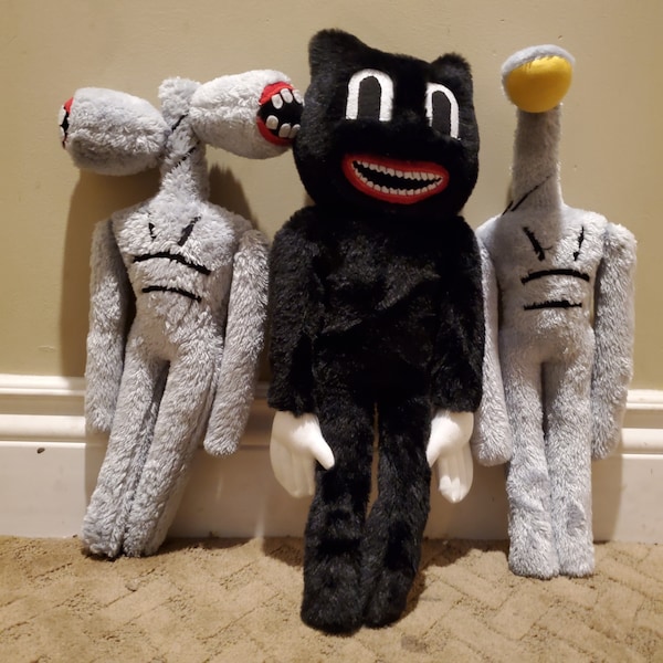 Light Head 14" Plush Monsters SCP Toy SCP Stuffed Animal Siren Head ...