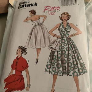 Butterick B4790 B4790 Very Easy Retro 1952 Sewing Pattern for Womens ...