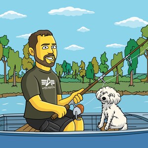 Custom Cartoon Portrait From Your Photo / Personalized Cartoon - Etsy