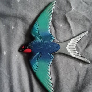 Ceramic Flying Seagull Wall Decor - Etsy