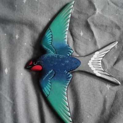 Ceramic Flying Seagull Wall Decor - Etsy