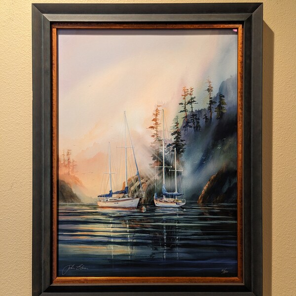 Autumn Majesty, Mount Shuksan, John Ebner, Giclee, Washington, PNW ...