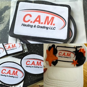 Custom Iron on Patches Choose Your Shape, Custom Made Printed Patches ...