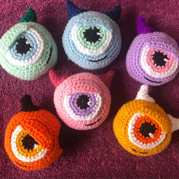 Crochet Pattern Monster / Halloween Crochet Pattern / Amigurumi Monster ...