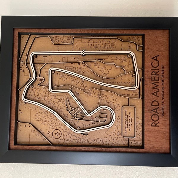 Suzuka 3D Wood Track Map Formula 1 F1 Wall Art Customizable - Etsy