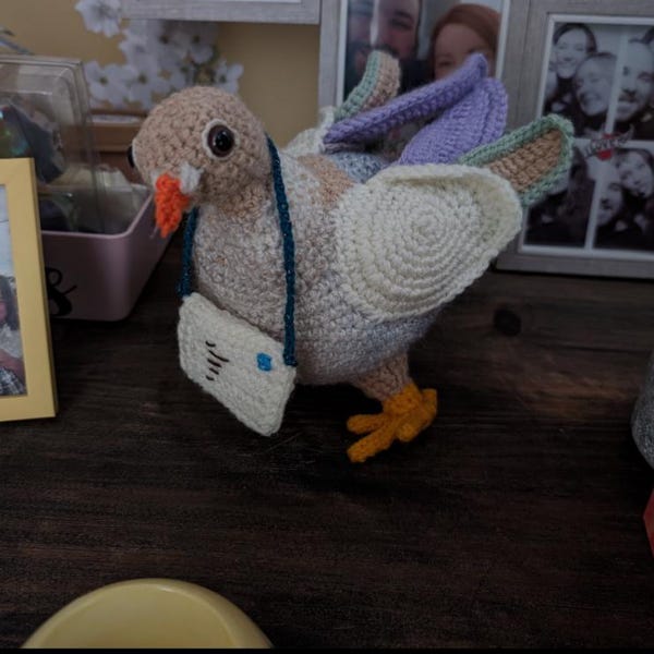 Goose Crochet Pattern In Uk Terms Etsy