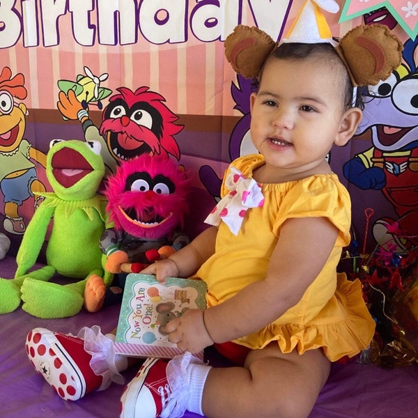 Muppet Inspired Headband, Handmade, Photo Prop,birthday Party Favor - Etsy