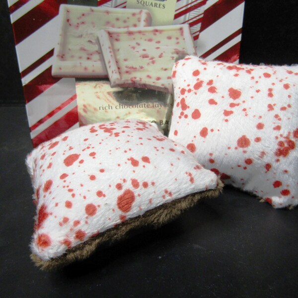 Spooky Blood Fabric - Blood Splatter by Xoxotique - Spooky Blood ...