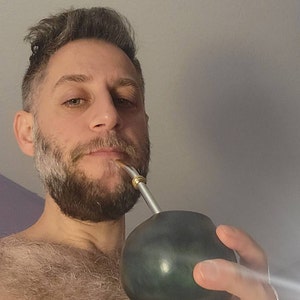 Personalized Mate algarrobo Yerba Mate Cup Bombilla Bamboo - Etsy