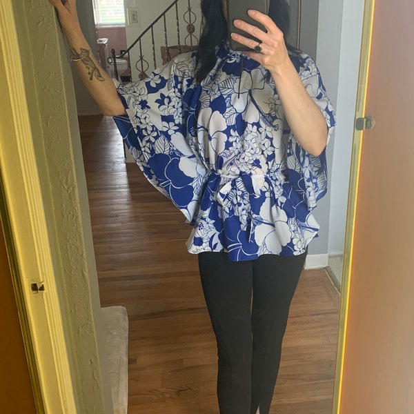 70s-80s Vintage Lanz Original Floral Maxi Dress - Etsy