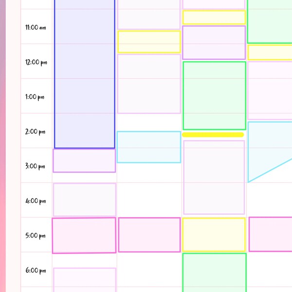 Weekly Planner Goodnotes Template, Undated, Digital Planner Pdf, iPad ...
