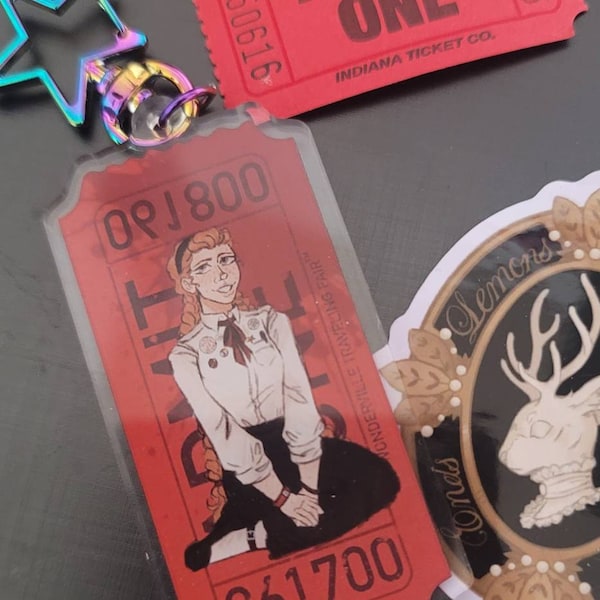 RTC Ticket Sticker Sheet - Etsy