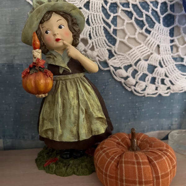 Handmade Fabric Pumpkins Plaid Flannel and Homespun Mini Jack Pumpkin ...