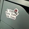 I Vow.you Vow.we Vow.sticker, Kindle Stickers, Waterproof Sticker, Book ...